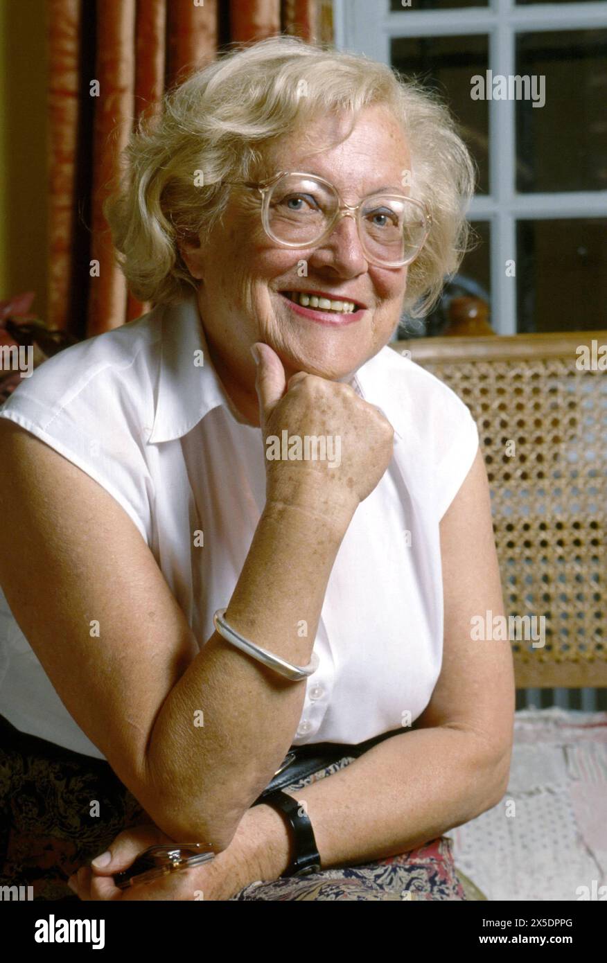 Ida FINK - Date : 19890801 ©John Foley/Opale.photo Stock Photo - Alamy