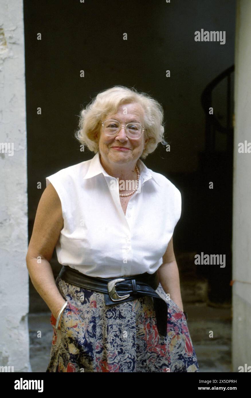 Ida FINK - Date : 19890801 ©John Foley/Opale.photo Stock Photo - Alamy