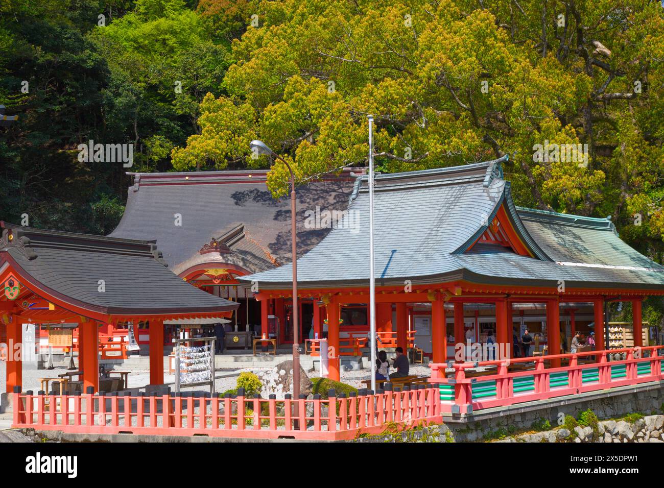 Japan, Kumano Kodo, Kumano Nachi Taisha, shinto shrine Stock Photo - Alamy