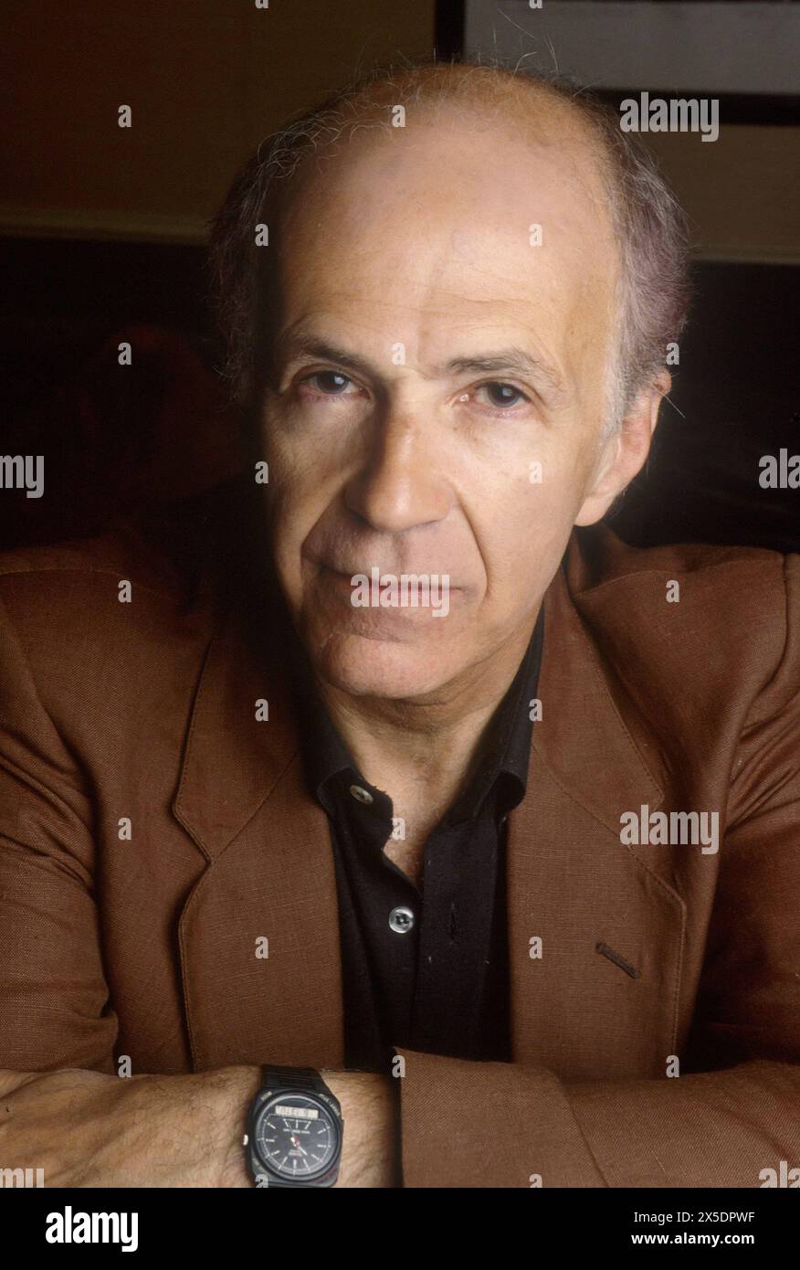 Tom BISHOP - Date : 19890601 ©John Foley/Opale.photo Stock Photo - Alamy