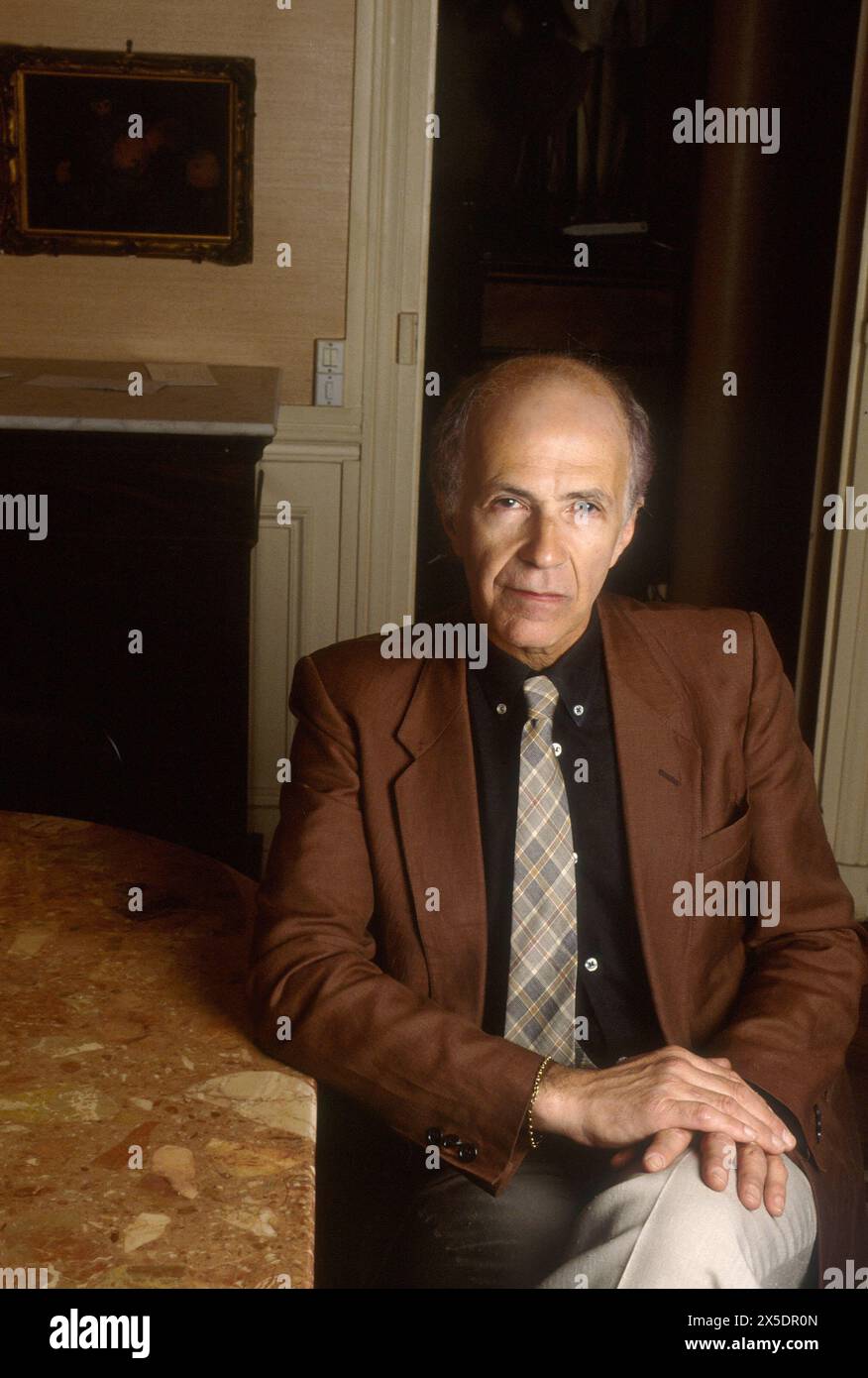 Tom BISHOP - Date : 19890601 ©John Foley/Opale.photo Stock Photo - Alamy