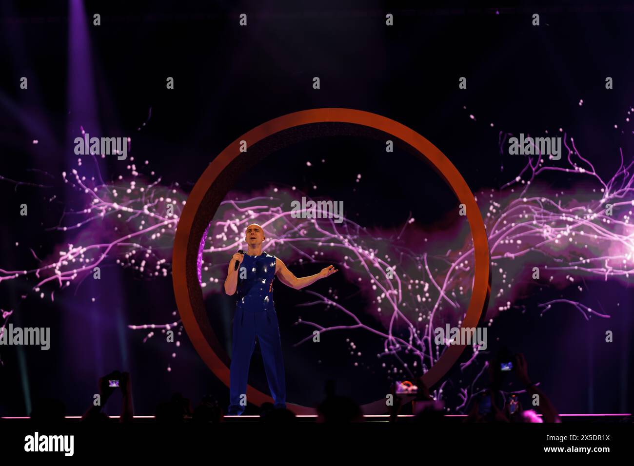 Malmoe, Sweden, 8 May, 2024 Rehearsal Semi-final 2 Dons, Latvia ...