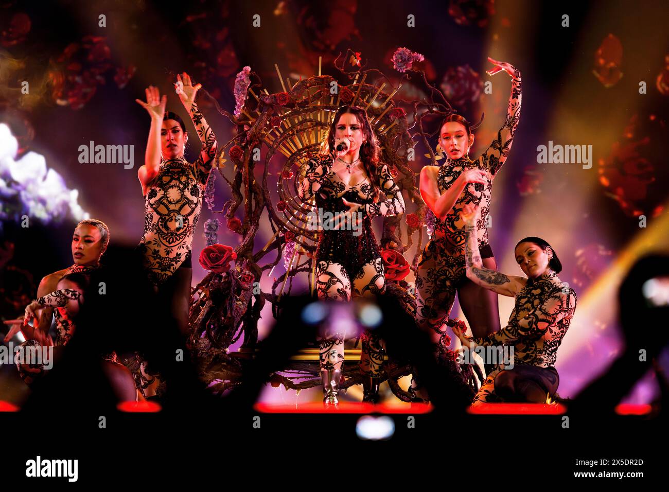 Malmoe, Sweden, 8 May, 2024 Rehearsal Semi-final 2 Angelina Mango ...