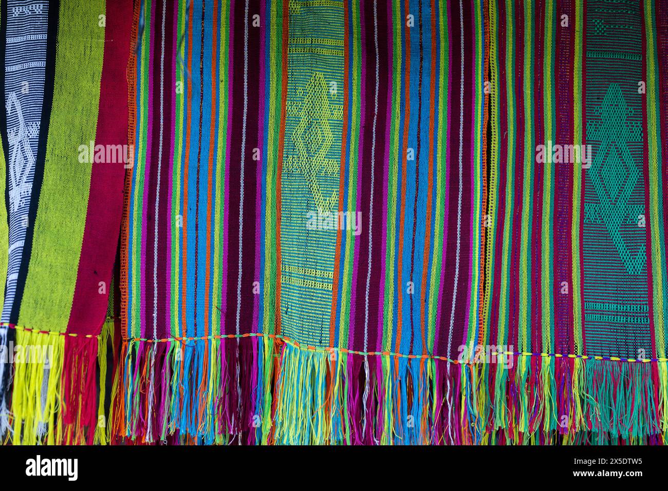Tais, traditional textile from Timor-Leste Stock Photo - Alamy
