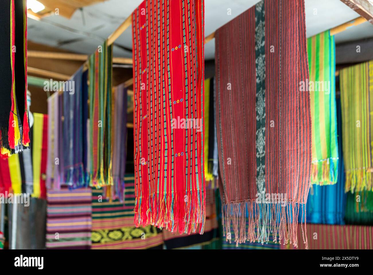 Tais, traditional textile from Timor-Leste Stock Photo - Alamy