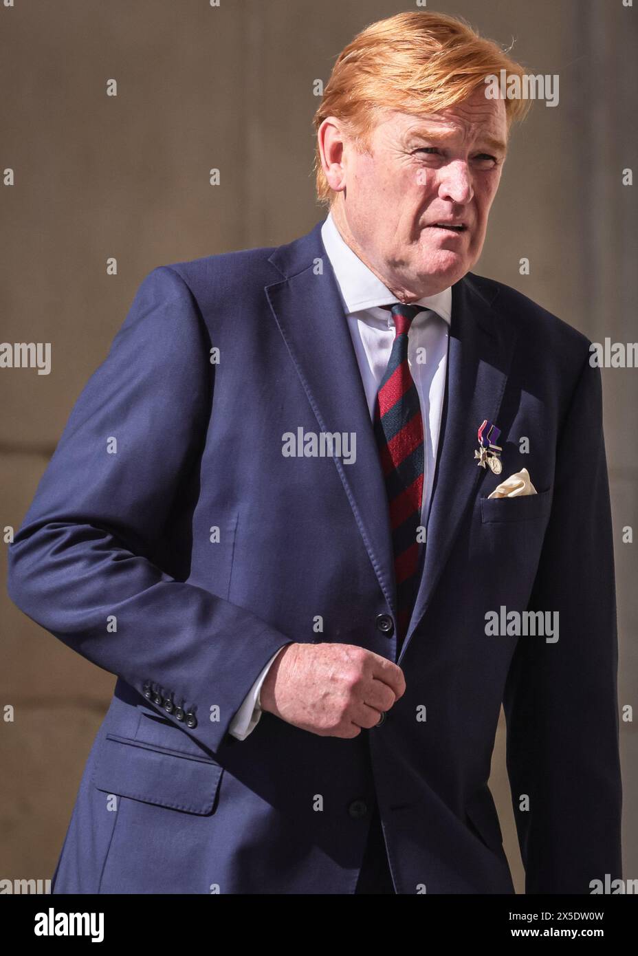 London, UK. 08th May, 2024. Mark Dyer, former Welsh Guard officer, thought to be a close ...