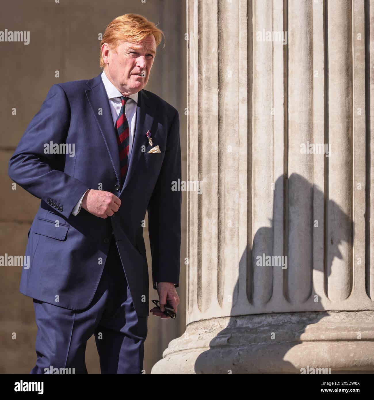 London, UK. 08th May, 2024. Mark Dyer, former Welsh Guard officer ...