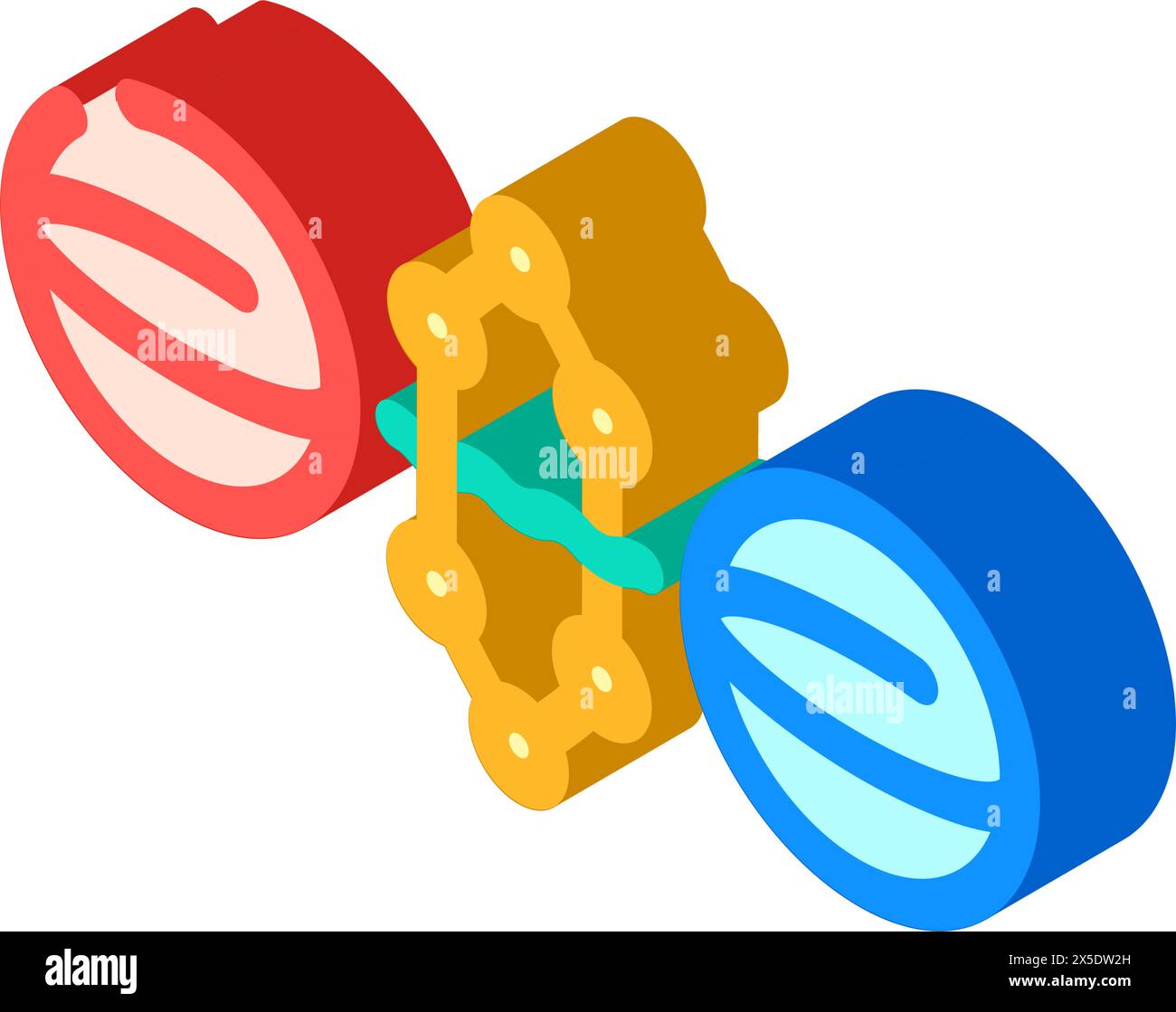 gate quantum technology isometric icon vector illustration Stock Vector Image & Art - Alamy