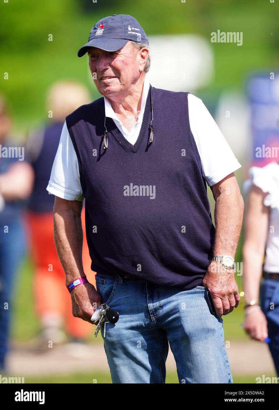 Captain Mark Phillips, father of Zara Tindall on day two of the ...