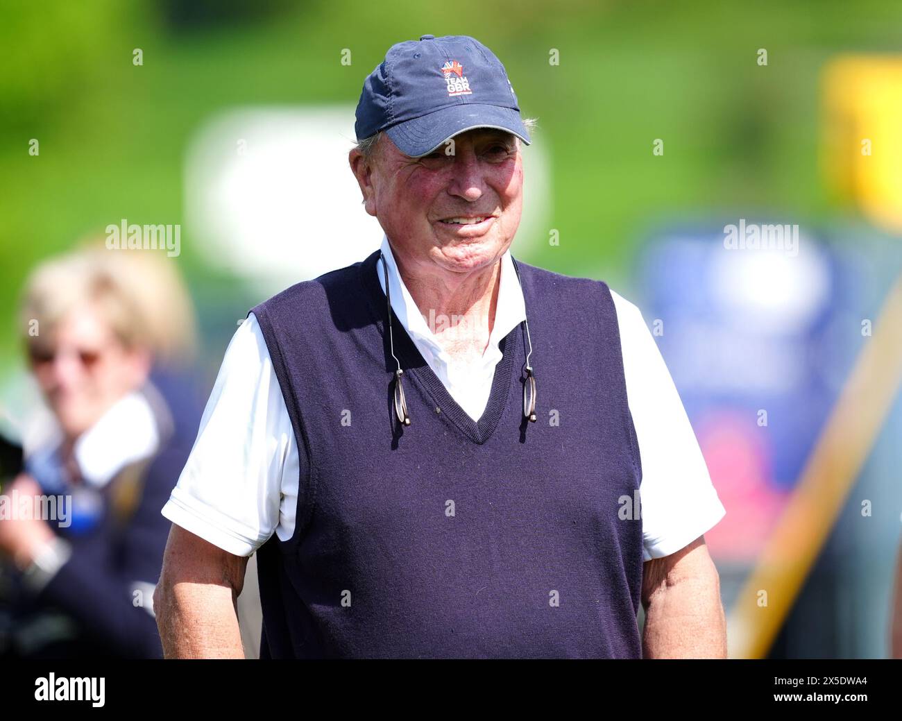 Captain Mark Phillips, father of Zara Tindall on day two of the ...