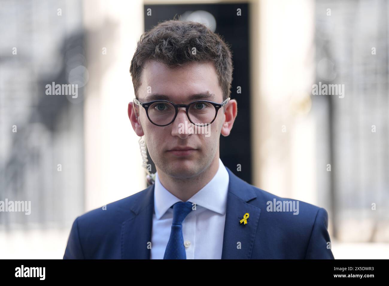 The President of the Union of Jewish Students, Edward Isaacs, leaves No ...