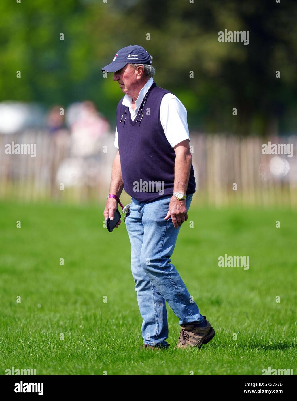 Captain Mark Phillips, father of Zara Tindall on day two of the ...