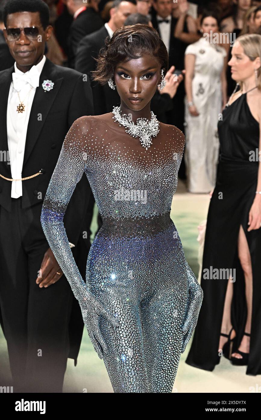 New York City, United States. 08th May, 2024. Anok Yai attends the 2024 ...