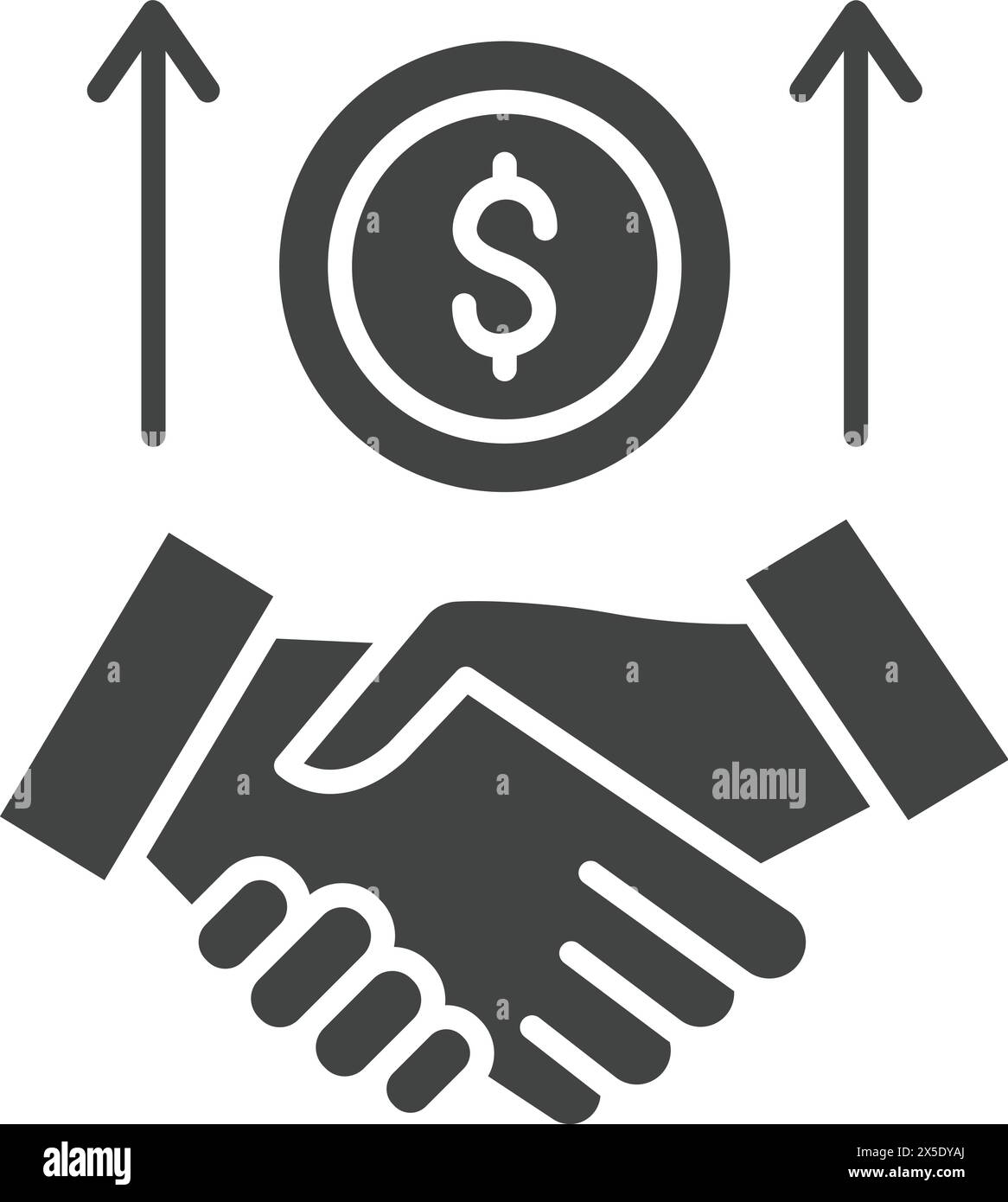 Acquisition icon vector image. Suitable for mobile application web ...