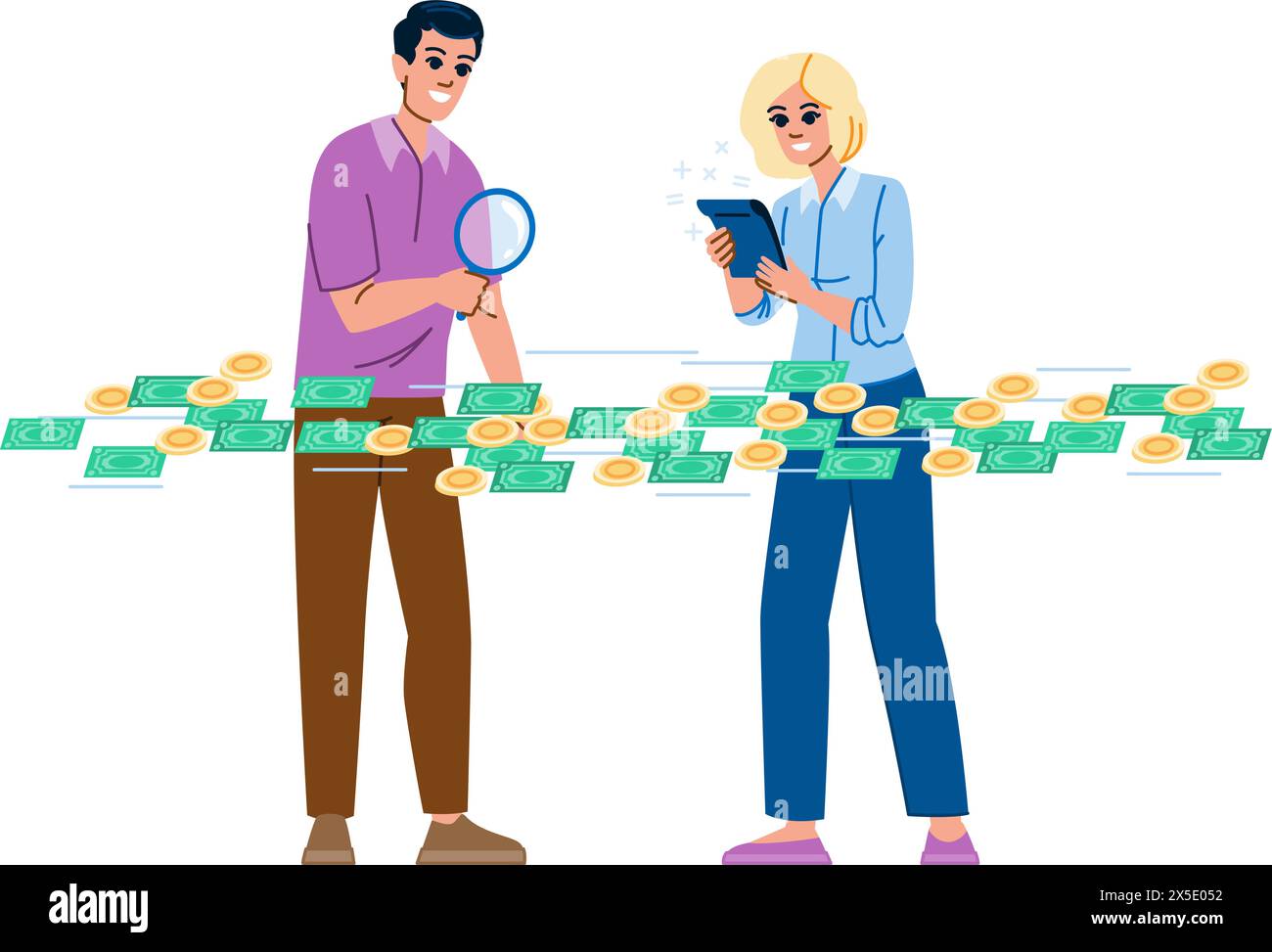 accounting cash flow management vector Stock Vector Image & Art - Alamy