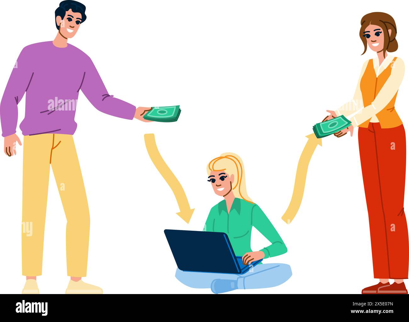 insurance compensation management vector Stock Vector Image & Art - Alamy