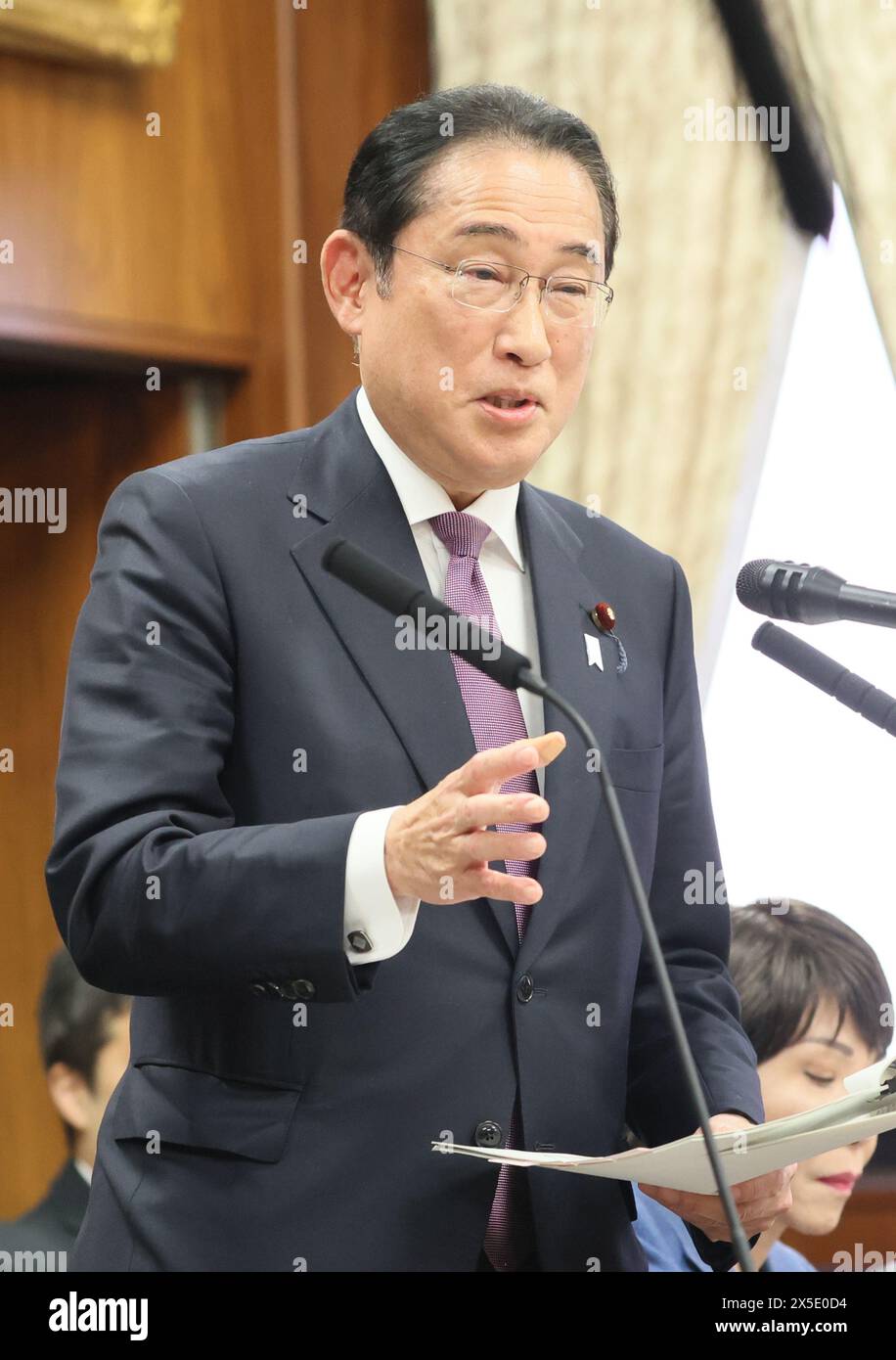 Tokyo, Japan. 9th May, 2024. Japanese Prime Minister Fumio Kishida ...