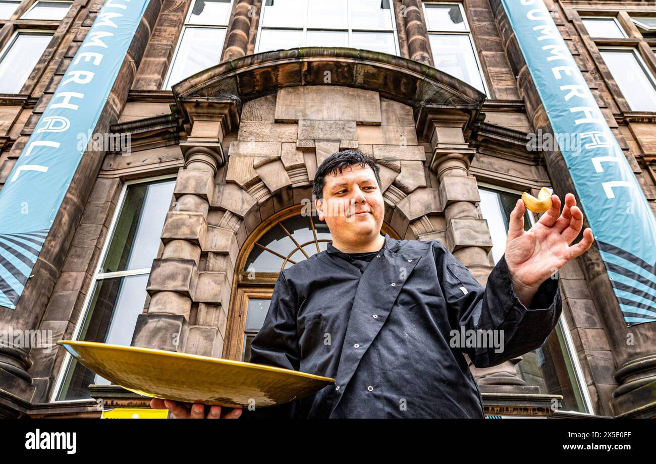 Edinburgh, United Kingdom. 09 May, 2024 Pictured: Performance maker ...