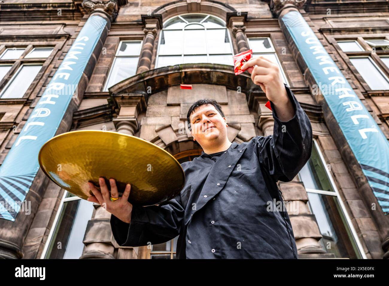 Edinburgh, United Kingdom. 09 May, 2024 Pictured: Performance maker ...
