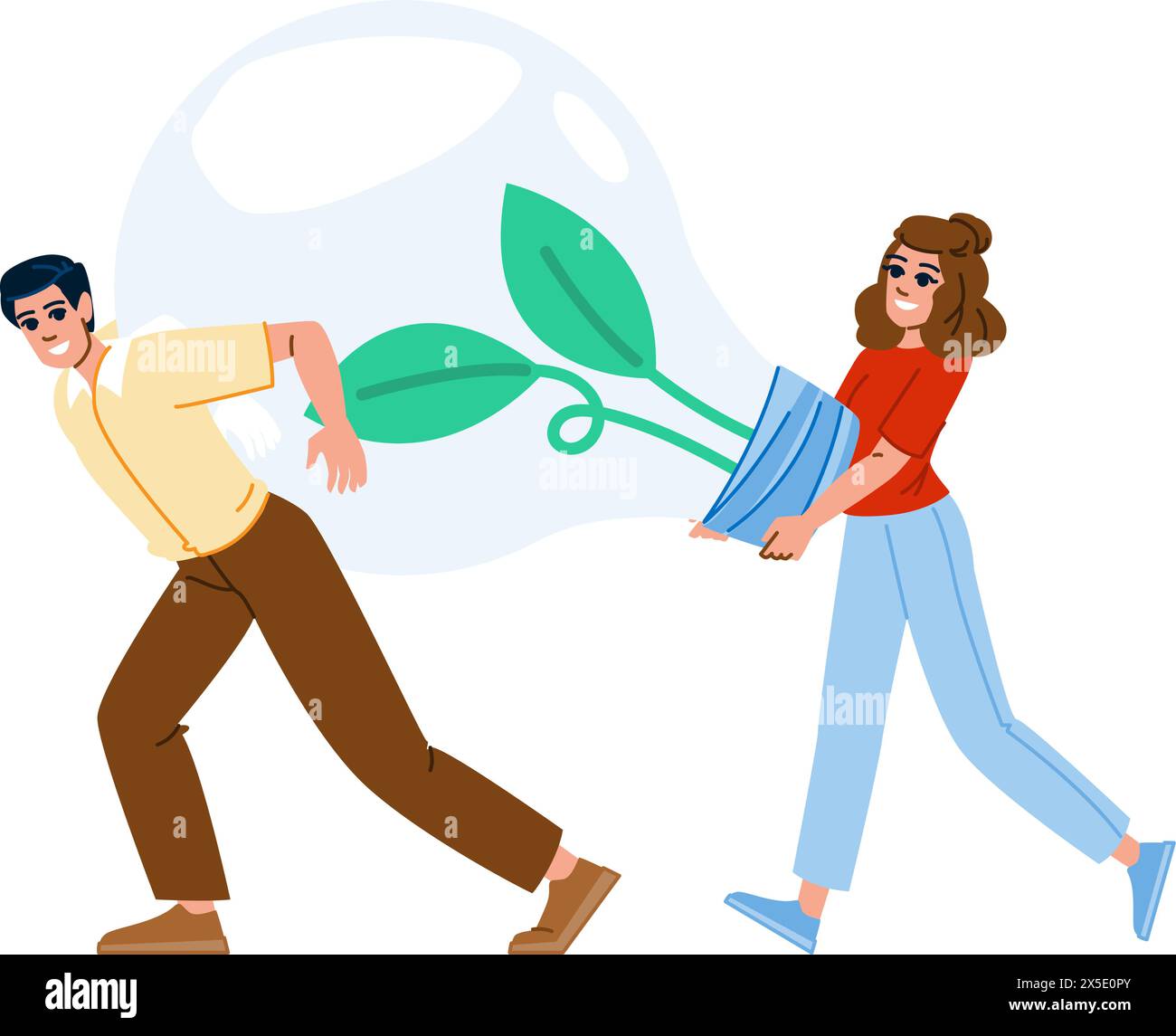 sustainable green initiative vector Stock Vector Image & Art - Alamy