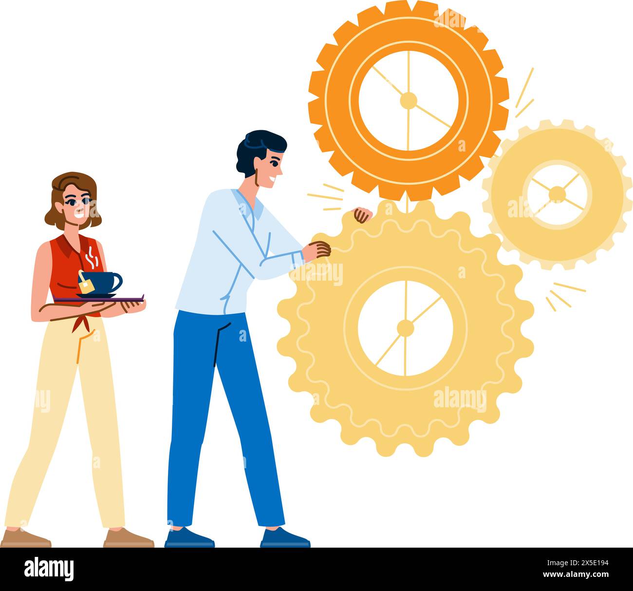 partnership stakeholder relations vector Stock Vector Image & Art - Alamy