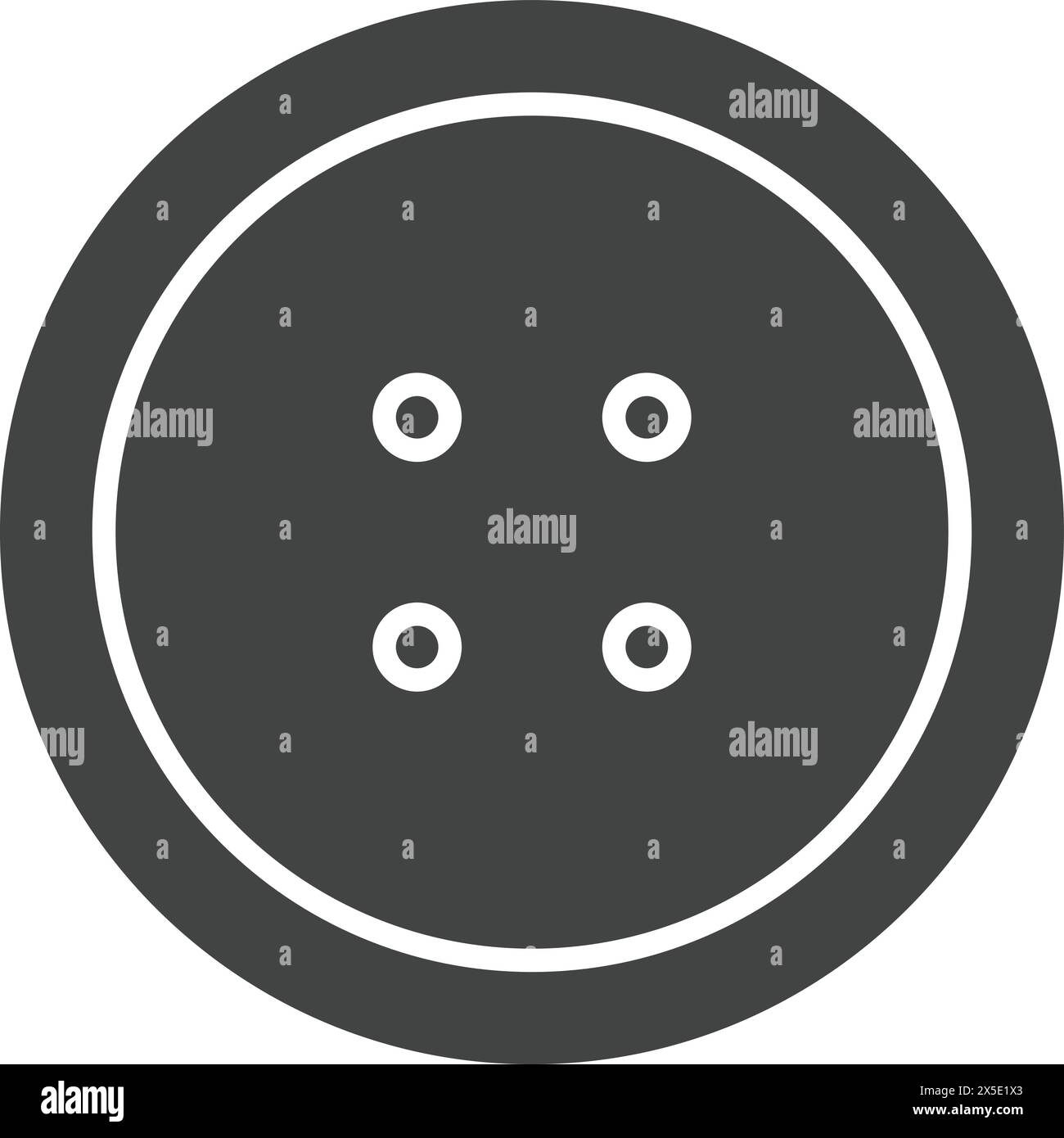 Button icon vector image. Suitable for mobile application web ...