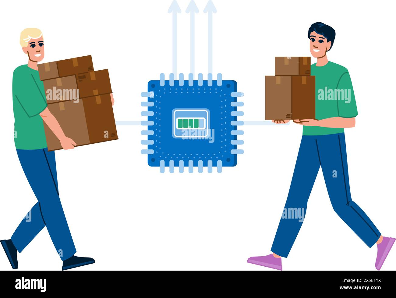 Procurement management system supply Cut Out Stock Images & Pictures ...