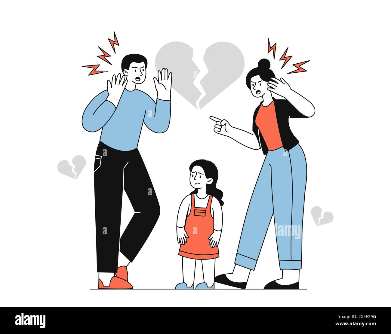 Parenting bad Cut Out Stock Images & Pictures - Alamy