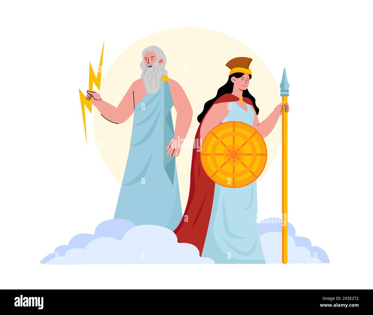 Greek gods vector concept Stock Vector Image & Art - Alamy