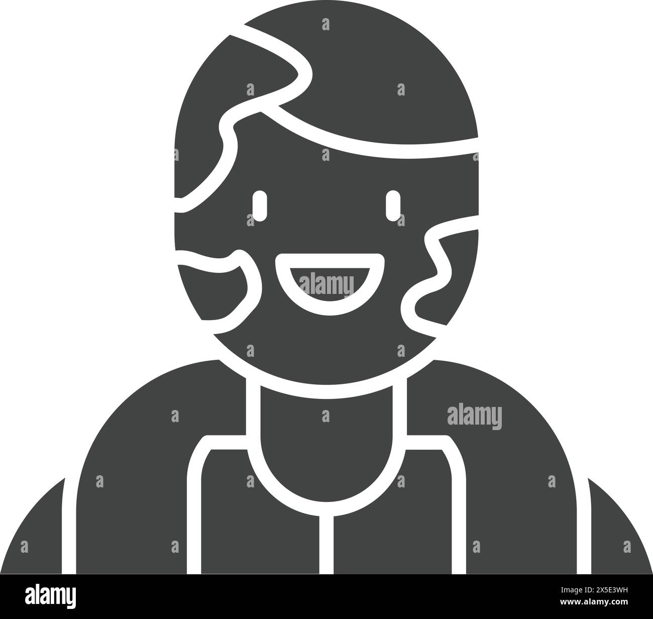 Color Face icon vector image. Suitable for mobile application web ...