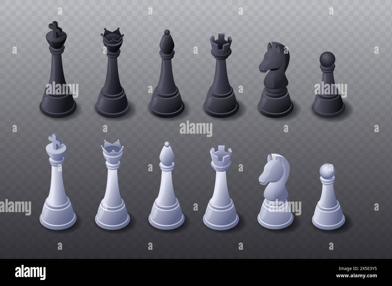 Isometric chess vector set Stock Vector Image & Art - Alamy