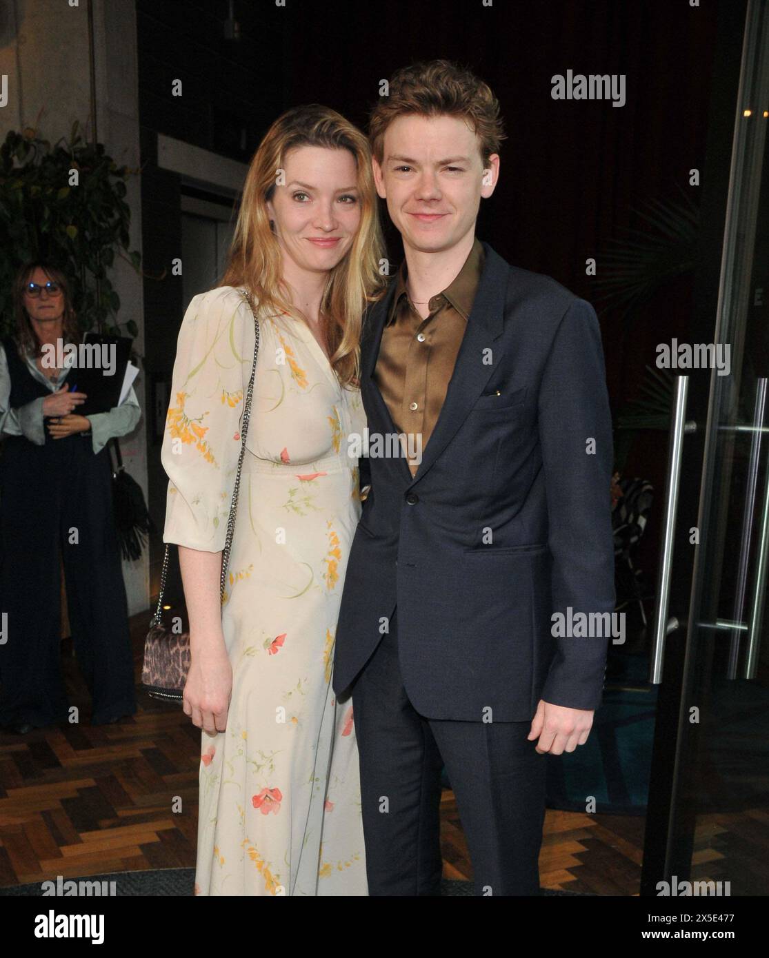 London, England, 08/05/2024, Talulah Riley and Thomas Brodie-Sangster ...