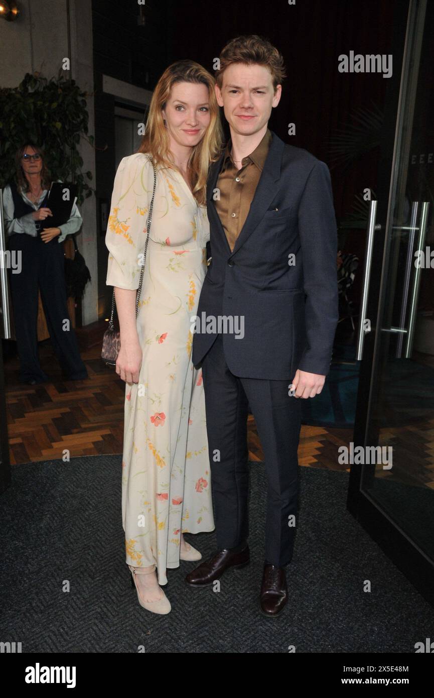 London, England, 08/05/2024, Talulah Riley and Thomas Brodie-Sangster ...