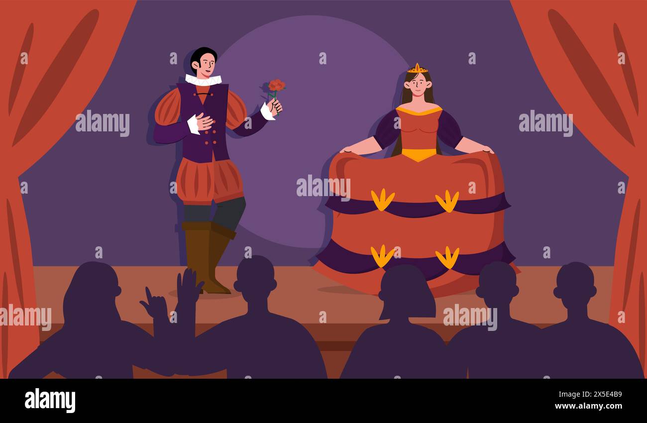 Theater performance vector concept Stock Vector Image & Art - Alamy