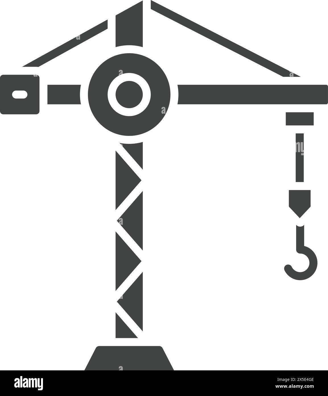 Crane icon vector image. Suitable for mobile application web application and print media Stock ...