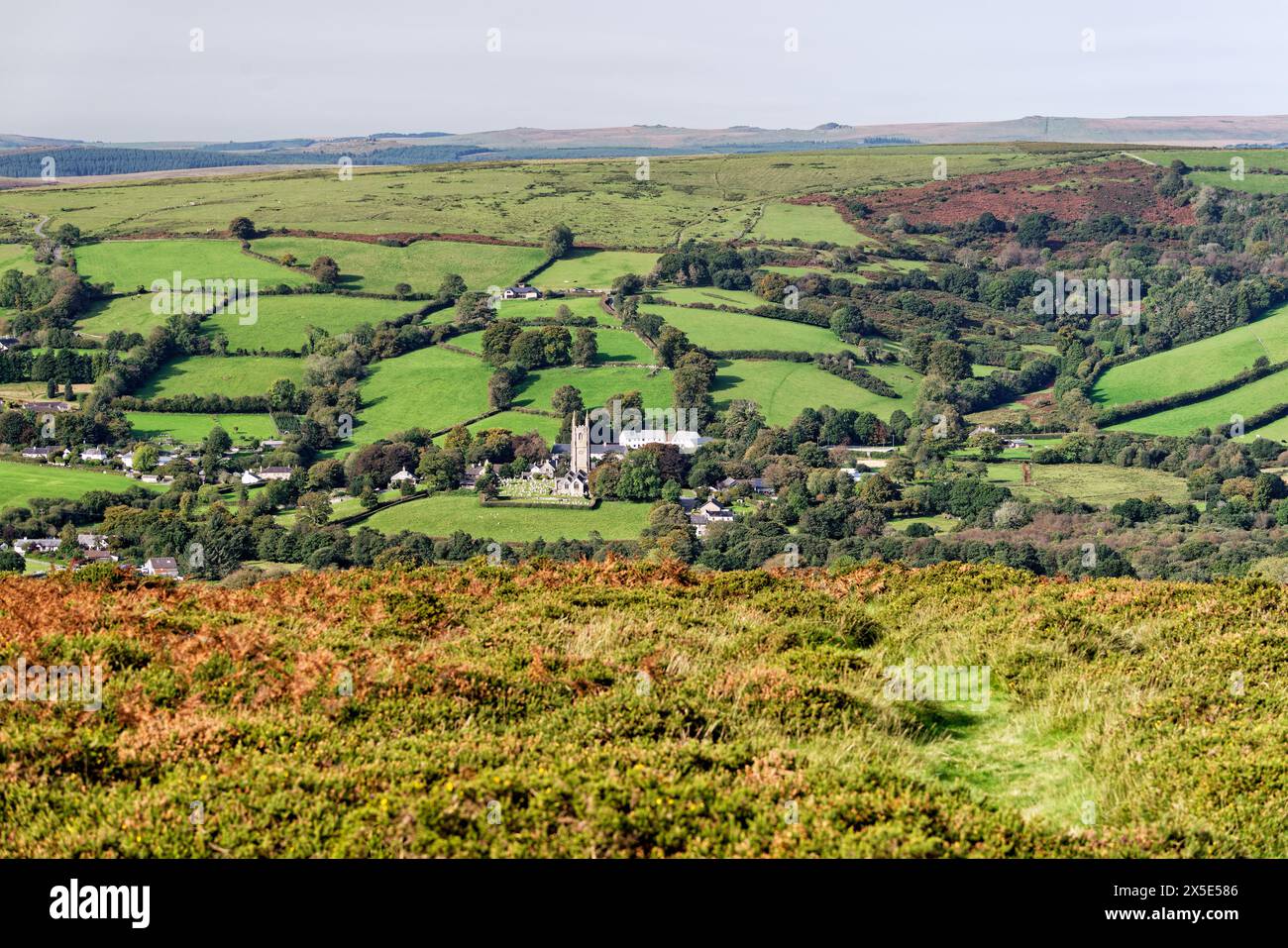 Widecombe in the moor hi-res stock photography and images - Alamy