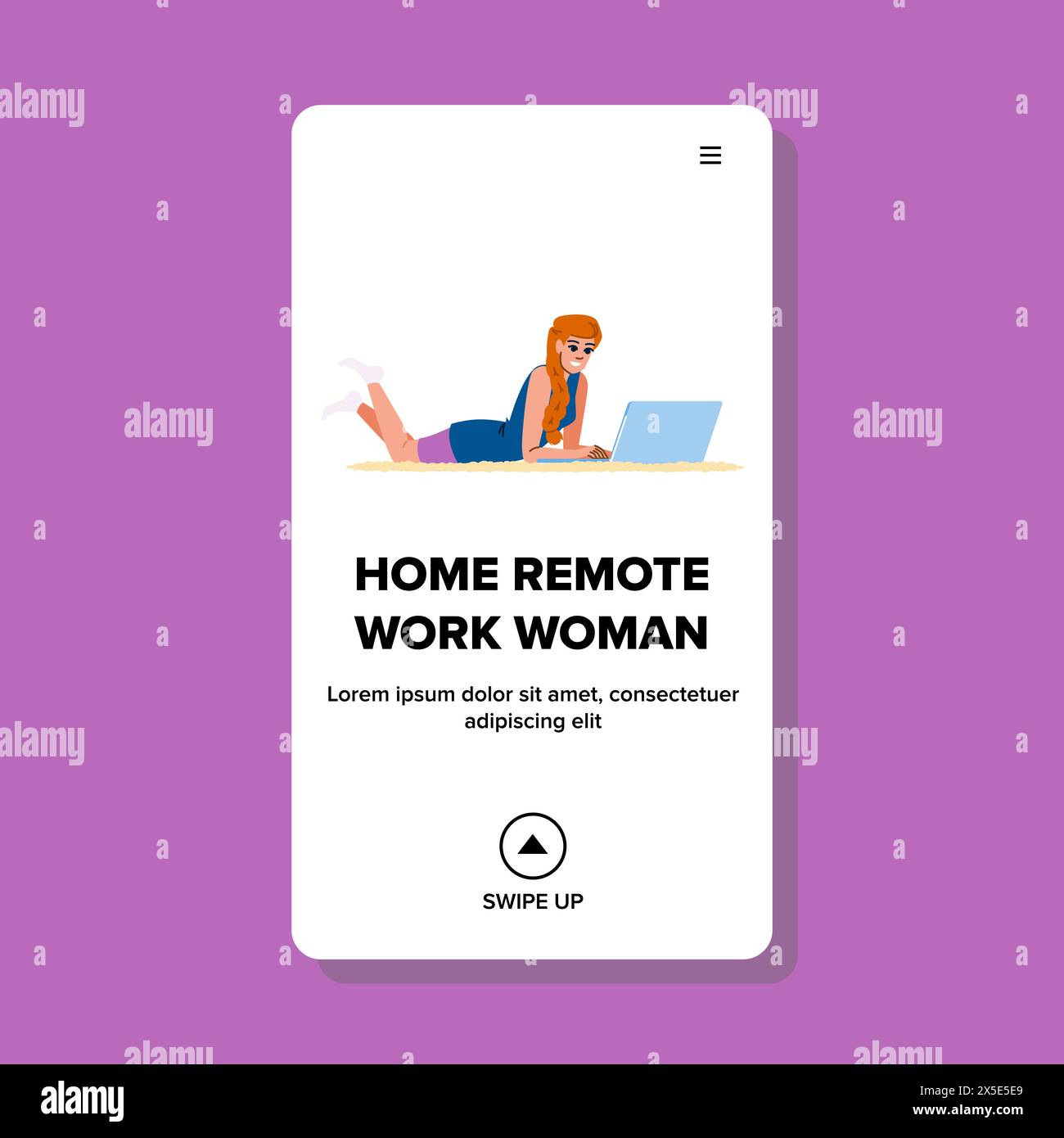 Efficiency multitasking woman vector balance focus hi-res stock ...