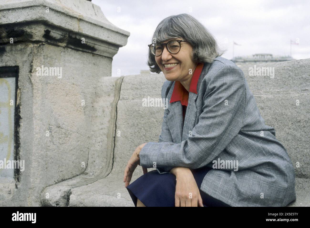 Cynthia OZICK - Date : 19880901 ©John Foley/Opale.photo Stock Photo - Alamy