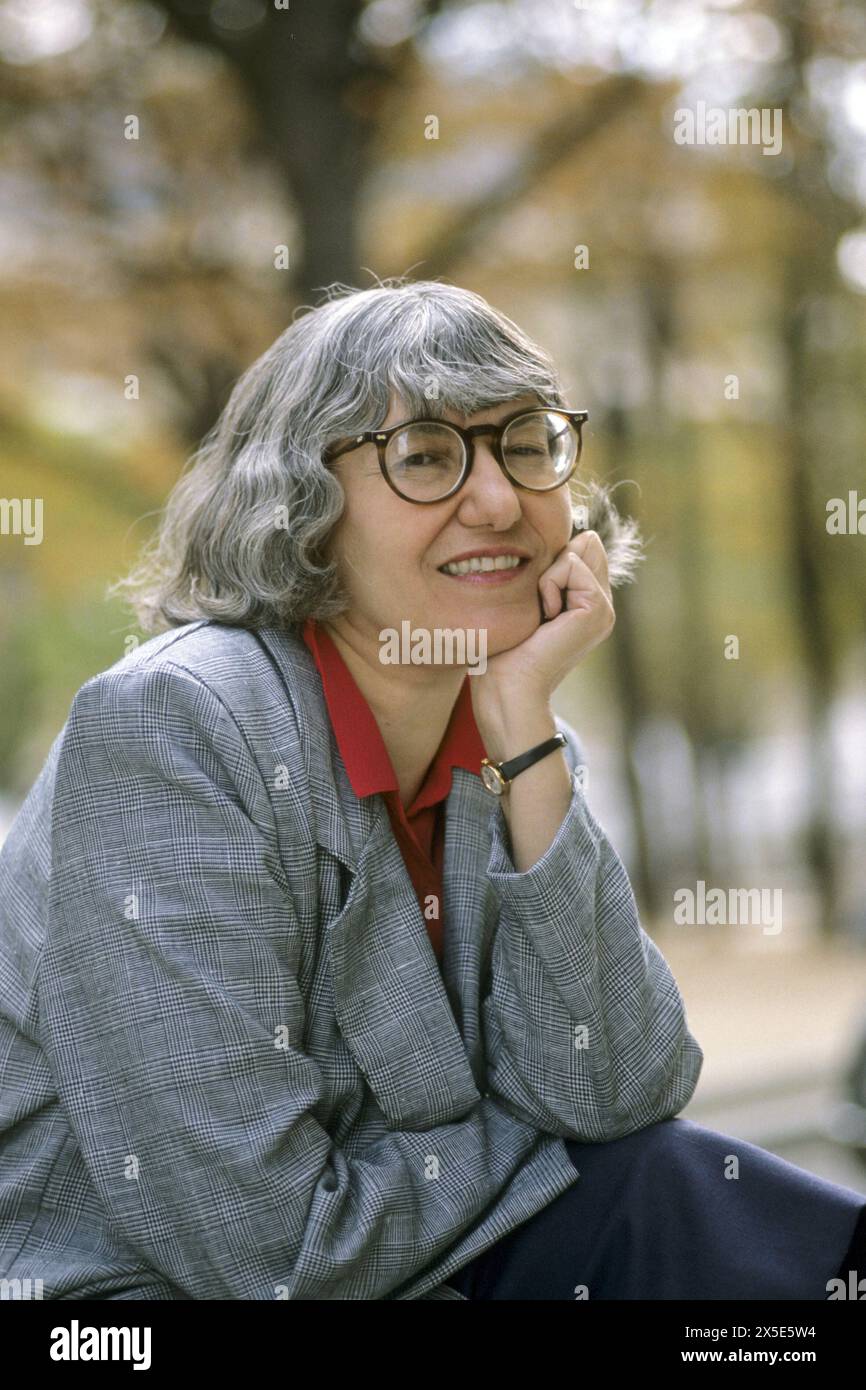 Cynthia OZICK - Date : 19880901 ©John Foley/Opale.photo Stock Photo - Alamy