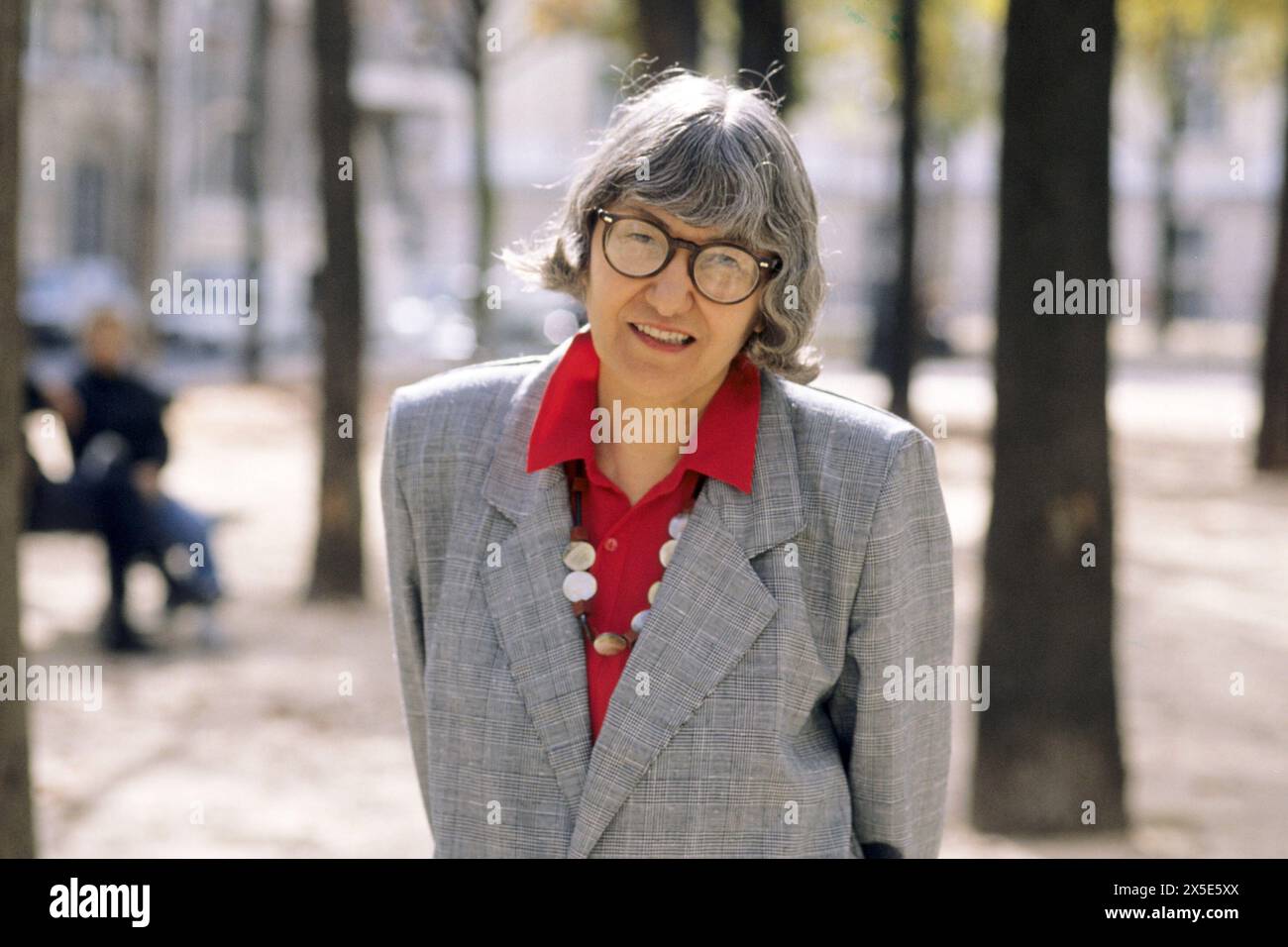 Cynthia OZICK - Date : 19880901 ©John Foley/Opale.photo Stock Photo - Alamy