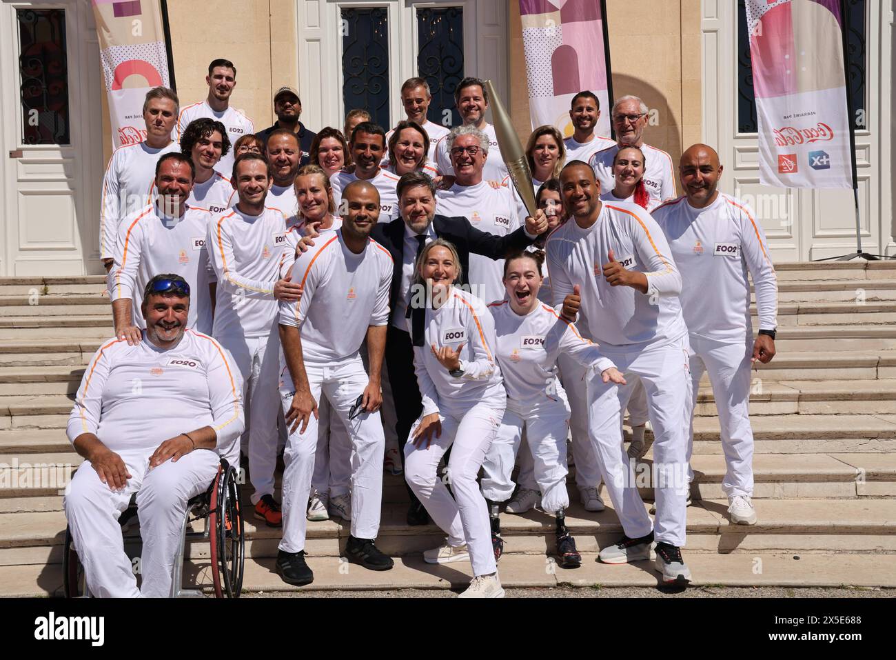 Marseille, France. 09th May, 2024. © PHOTOPQR/LA PROVENCE/VALLAURI ...