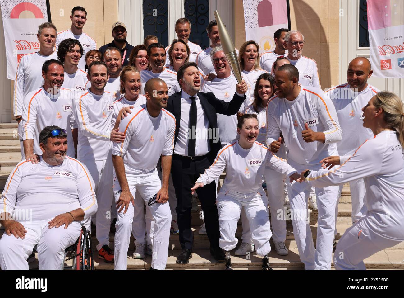 Marseille, France. 09th May, 2024. © PHOTOPQR/LA PROVENCE/VALLAURI ...