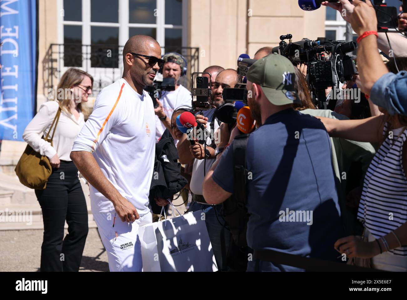 Marseille, France. 09th May, 2024. © PHOTOPQR/LA PROVENCE/VALLAURI ...