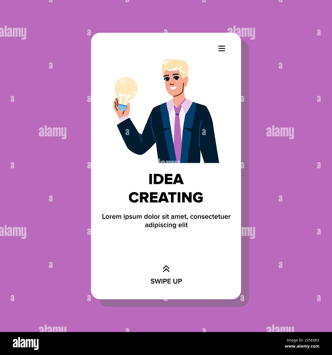 brainstorming idea creating vector Stock Vector Image & Art - Alamy