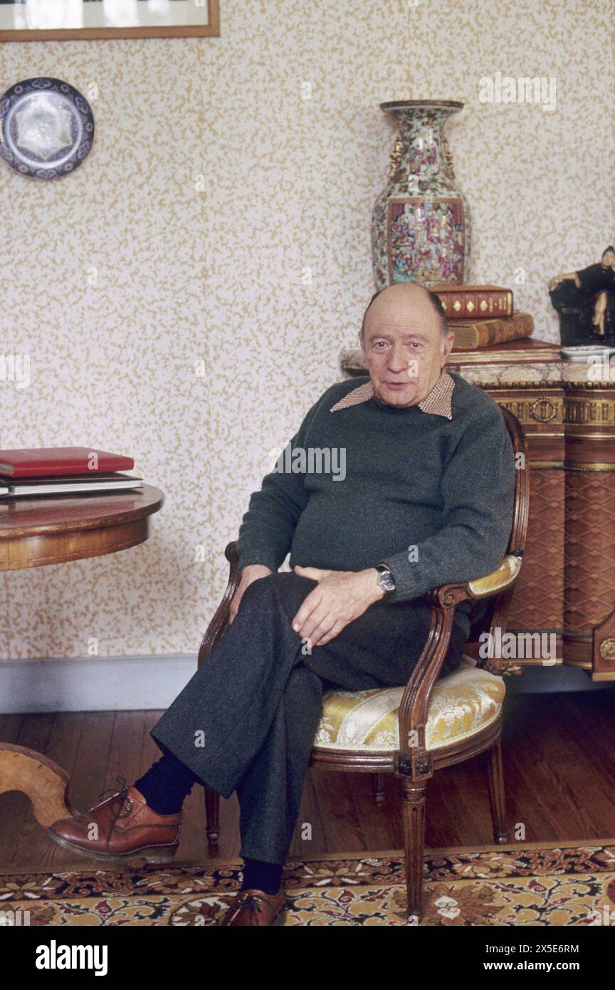 Jacques ELLUL - Date : 19880101 ©John Foley/Opale.photo Stock Photo - Alamy