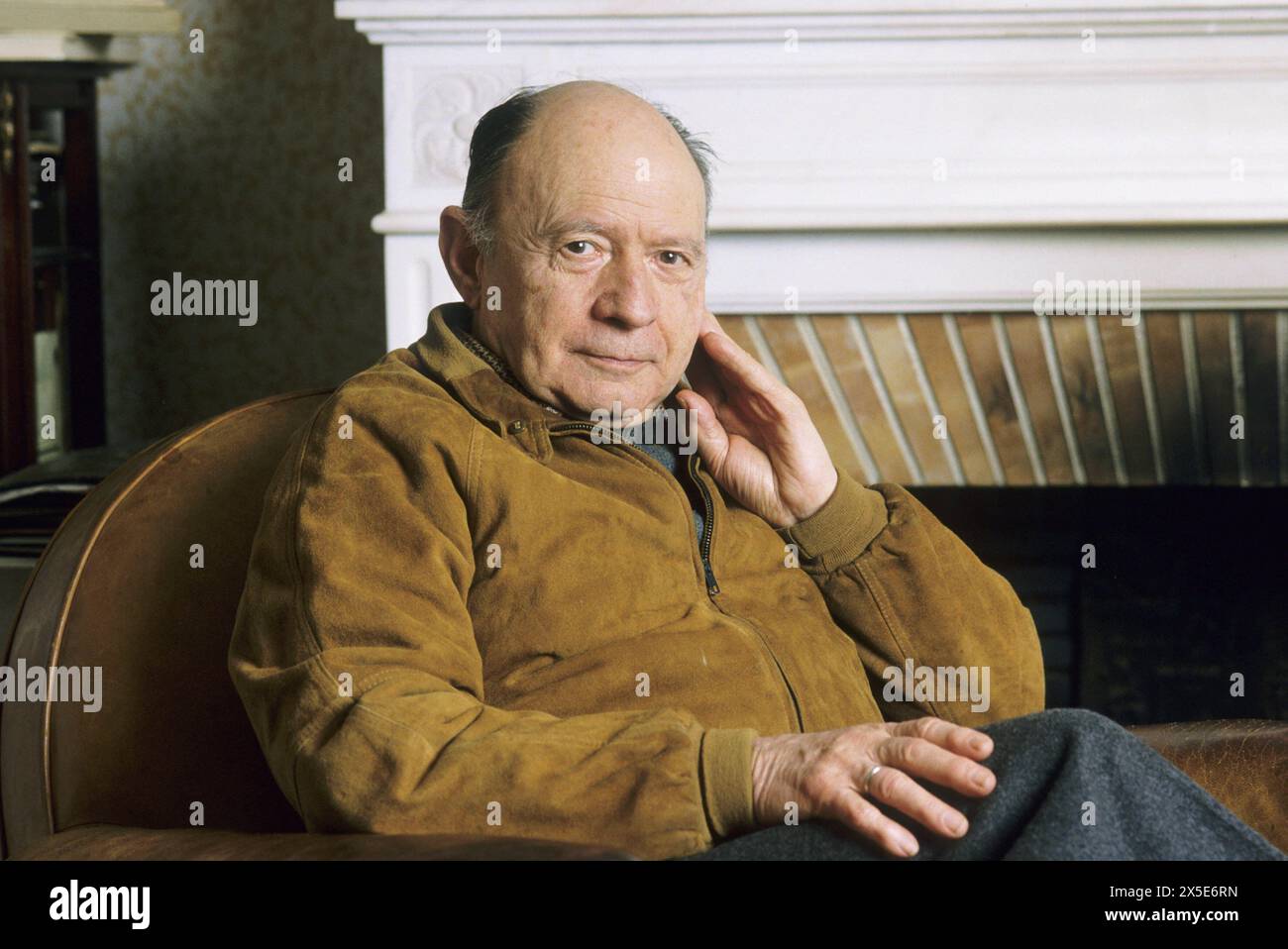 Jacques ELLUL - Date : 19880101 ©John Foley/Opale.photo Stock Photo - Alamy