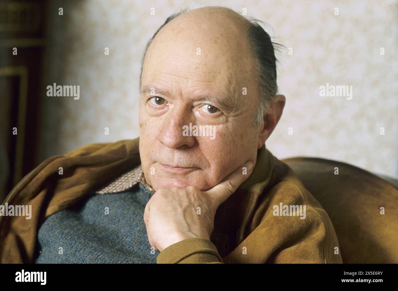Jacques ELLUL - Date : 19880101 ©John Foley/Opale.photo Stock Photo - Alamy
