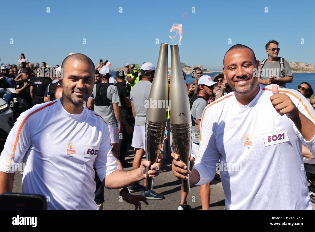 ©PHOTOPQR/LA PROVENCE/Bader gilles ; Marseille ; 09/05/2024 ; relais de ...