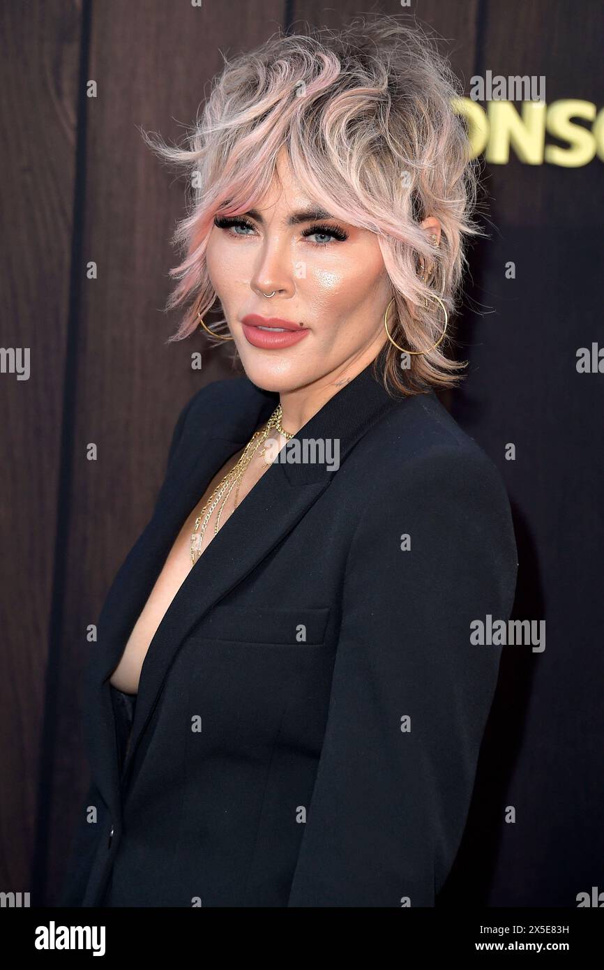 Nadine Crocker bei der Weltpremiere des Kinofilms The Strangers: Chapter 1 im Regal DTLA. Los ...