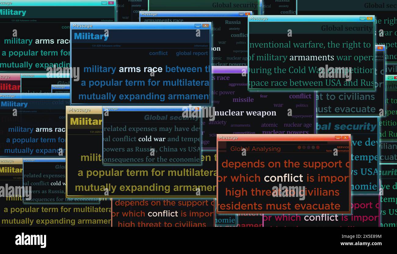 Nuclear war newspaper hi-res stock photography and images - Alamy